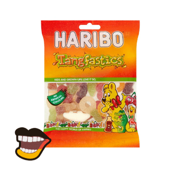 【德國】HARIBO Tangfastics 造型酸軟糖 | 歪國零食嘴｜世界必吃零食排行榜