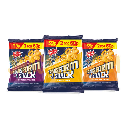 【英國】Transform-A-Snack造型玉米餅乾 起司/牛肉/BBQ口味 各30g | 歪國零食嘴｜世界必吃零食排行榜